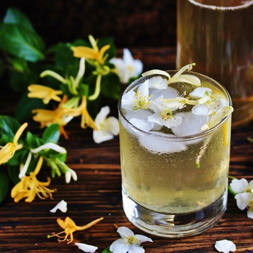 Homemade Jasmine Buds Flower Iced Tea Recipe
